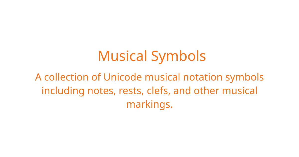 Mensural Rests | Glyph Catalog